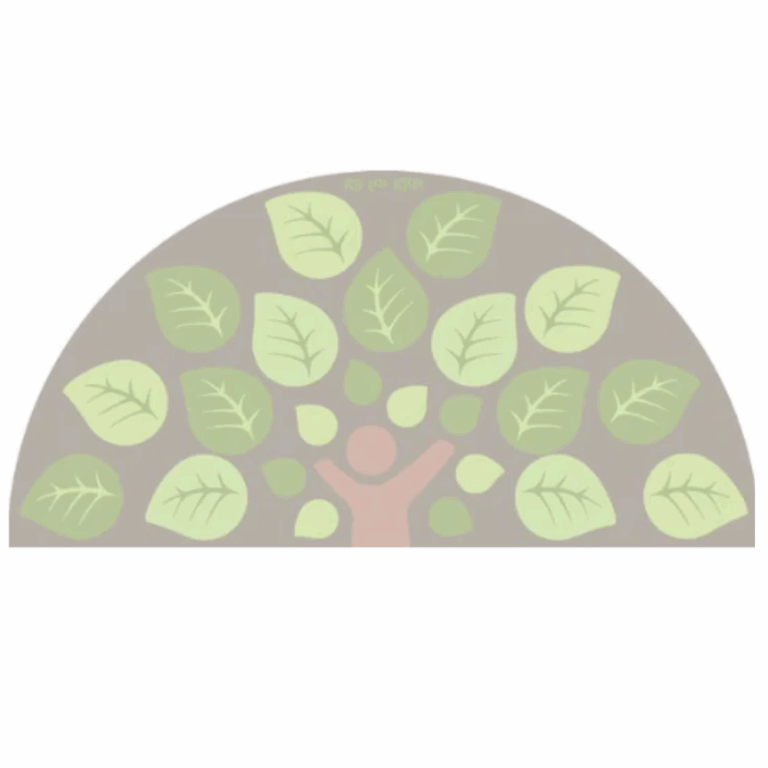 Natural World Semi-Circle Rug - 3 (L) x 1.5 (W) m - OTWAREHOUSE